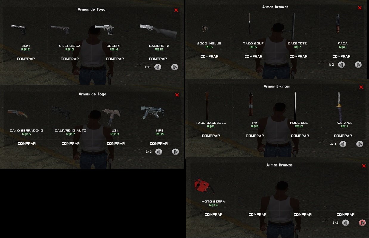 Loja Em Textdraw Gta San Scripter